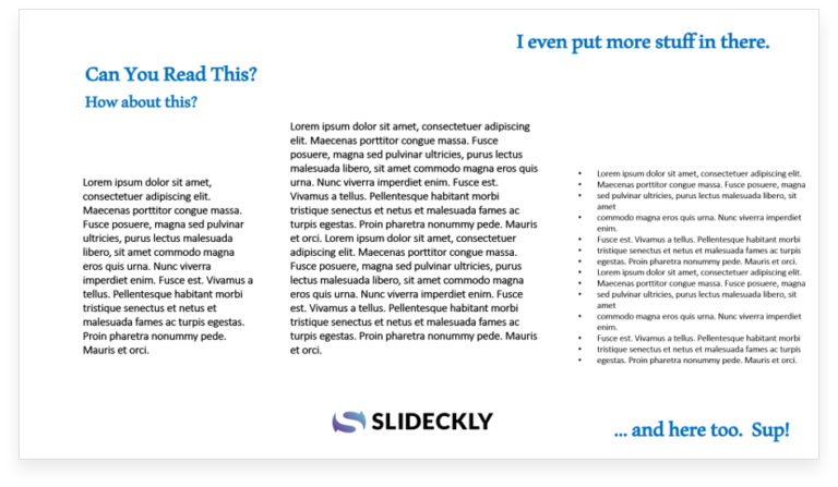 12 Common Presentation Design Mistakes You Need to Avoid – Slideckly